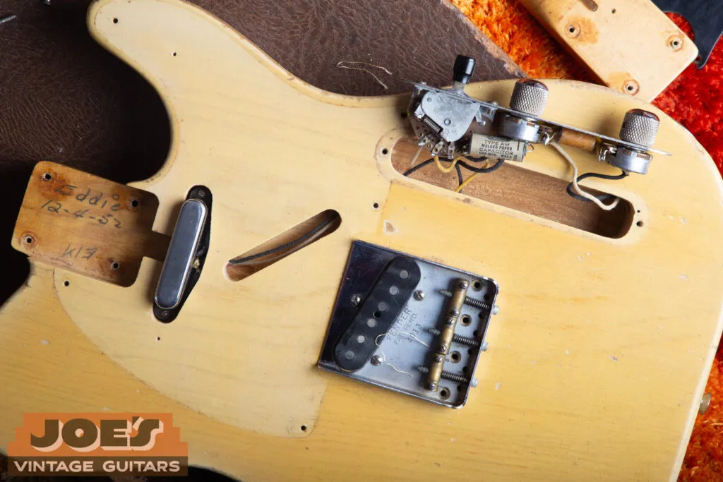 Guide to the 1952 Fender Telecaster: The “Blackguard” | Joe's Vintage ...