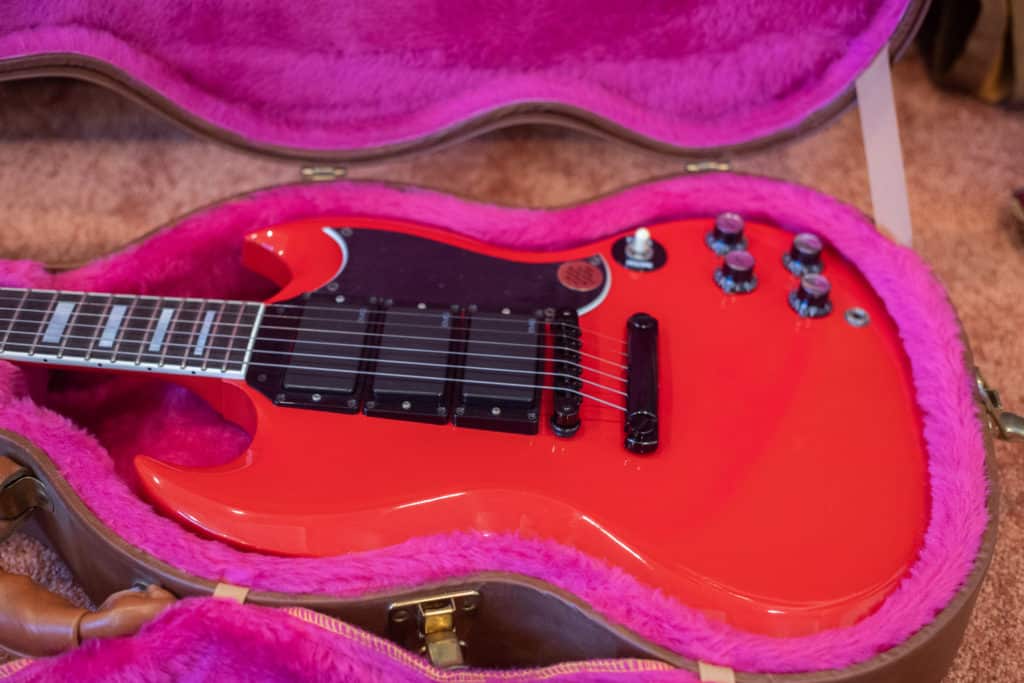 1988 Gibson SG Showcase Edition Ferrari Red - Joe's Vintage Guitars