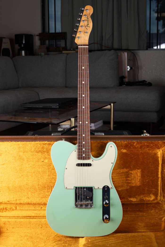 Fender AVRI 62' Telecaster Custom 2006 - Seafoam Green - Double Bound ...