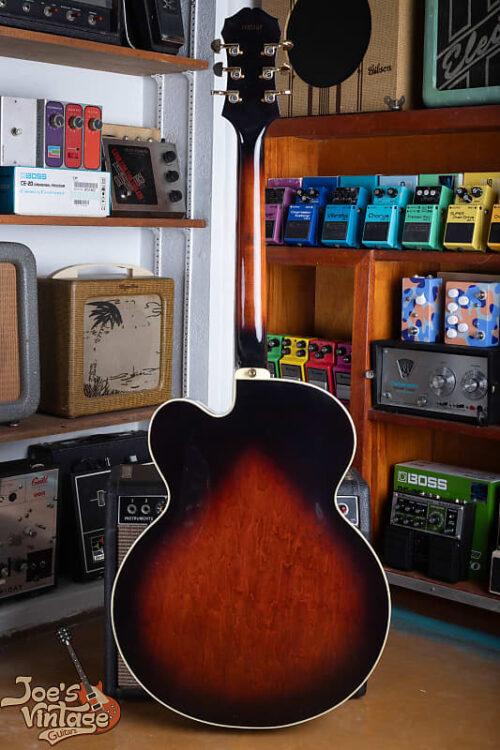 EARLY! Epiphone Emperor F 1981 - Sunburst - Joe's Vintage Guitars