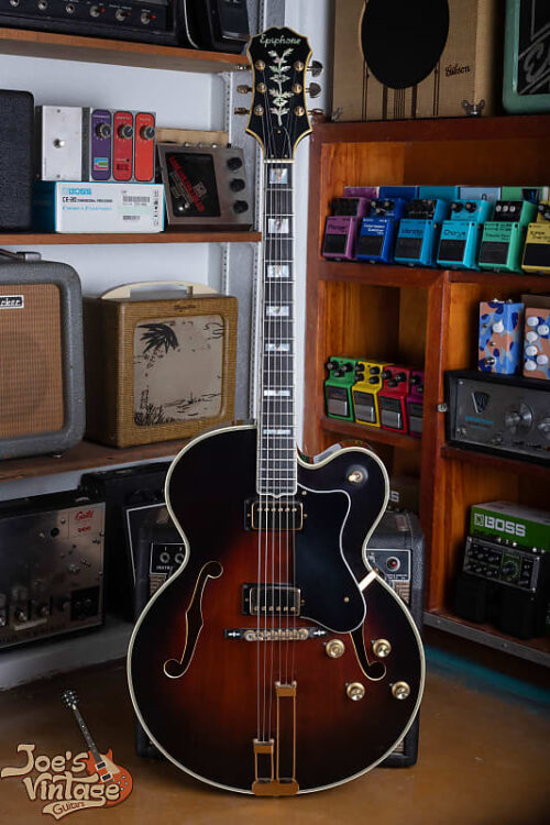EARLY! Epiphone Emperor F 1981 - Sunburst - Joe's Vintage Guitars