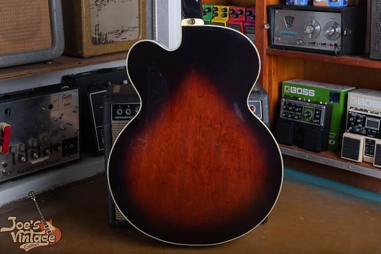 EARLY! Epiphone Emperor F 1981 - Sunburst - Joe's Vintage Guitars