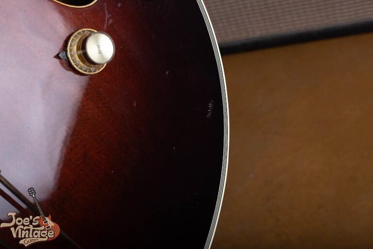 EARLY! Epiphone Emperor F 1981 - Sunburst - Joe's Vintage Guitars