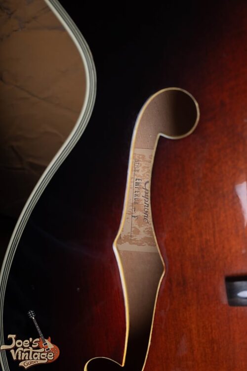 EARLY! Epiphone Emperor F 1981 - Sunburst - Joe's Vintage Guitars