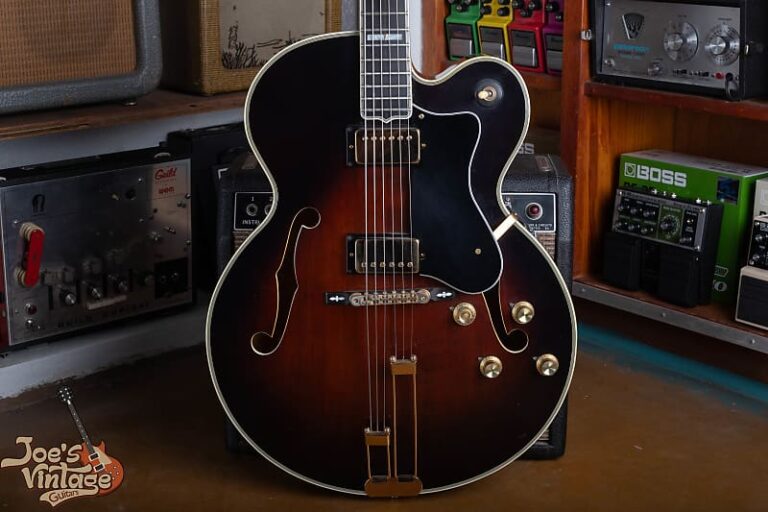 EARLY! Epiphone Emperor F 1981 - Sunburst - Joe's Vintage Guitars